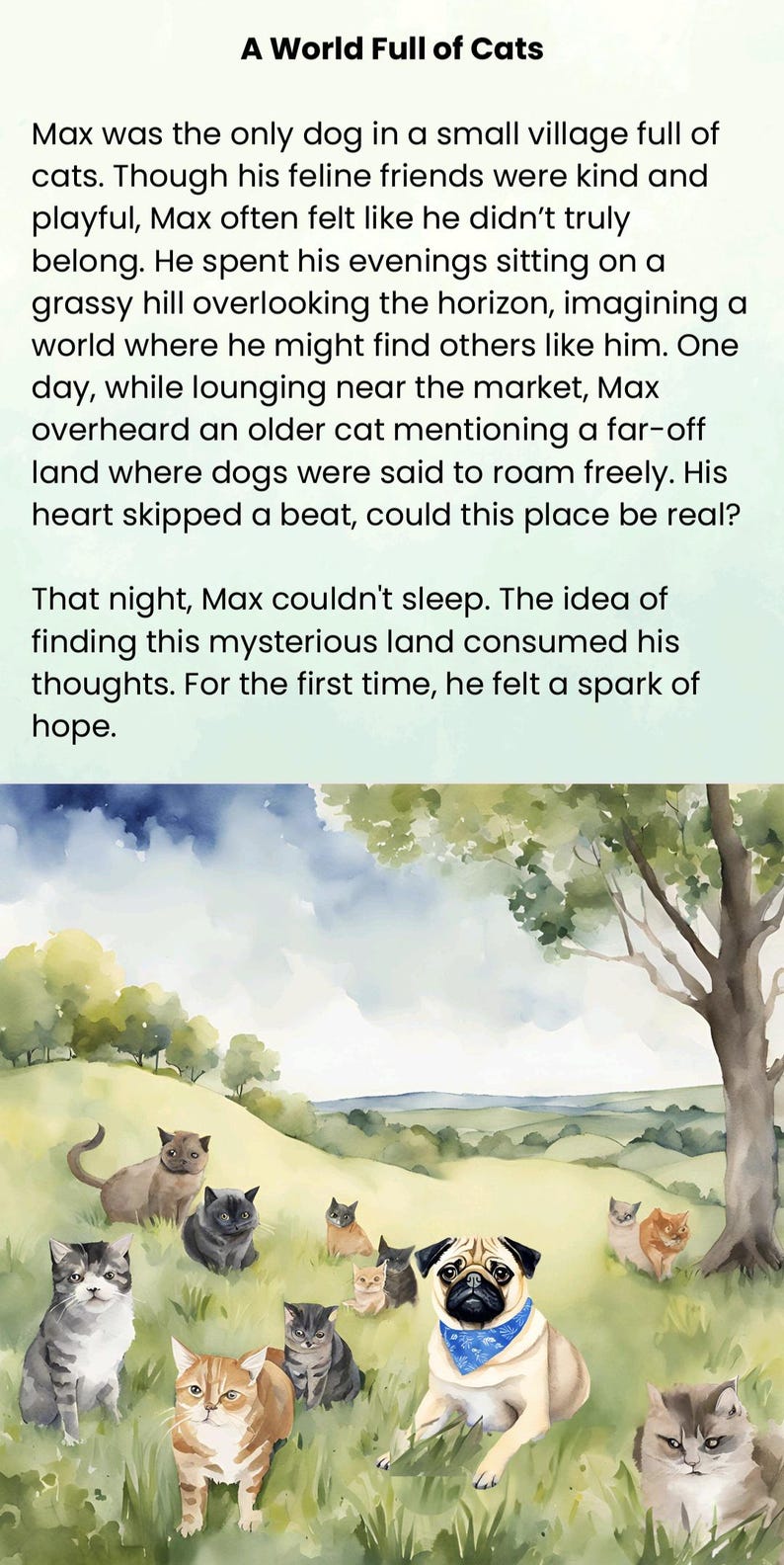 Max’s Big Adventure | Printable Kids Book PDF | Fun Dog Story for Ages ...