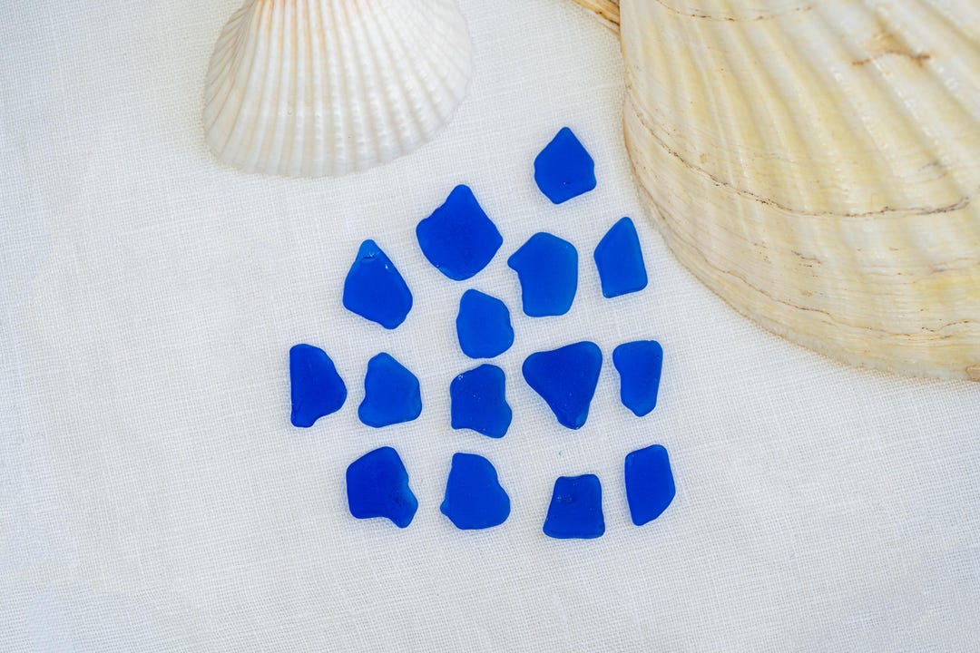 Cobalt Blue Sea Glass, Genuine Upcycled Seaglass, Craft Seaglass ...