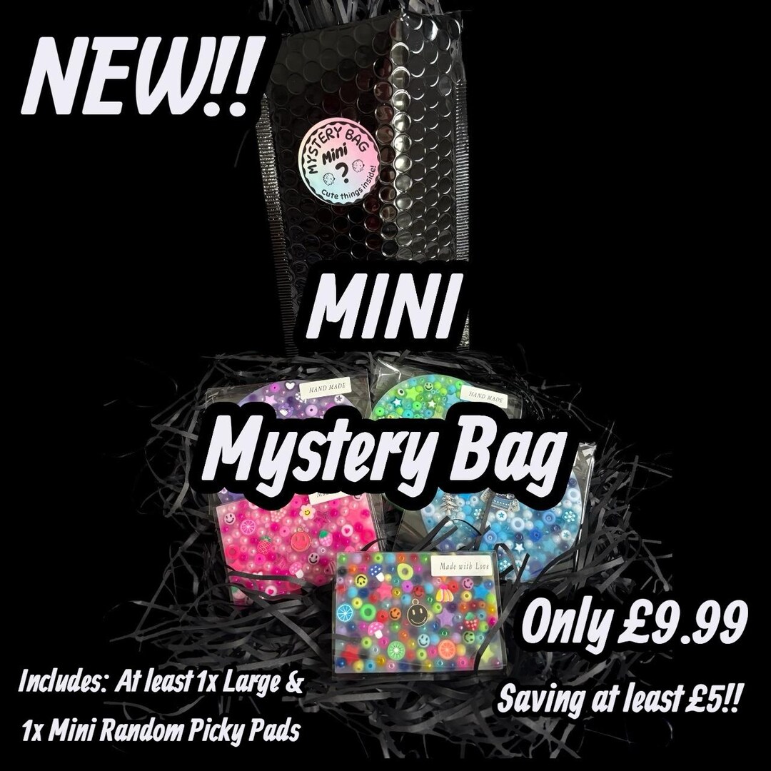 NEW! Mini Picky Pad Mystery Bag! Fidget Toy, Skin Picking & Anxiety ...