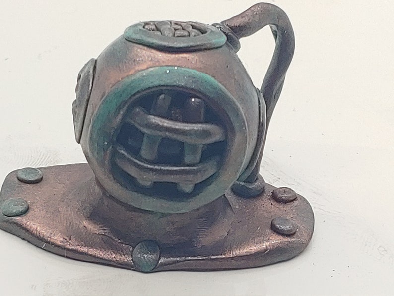 TUTORIAL: Polymer Clay Diving Helment Mini Sculpture - Etsy