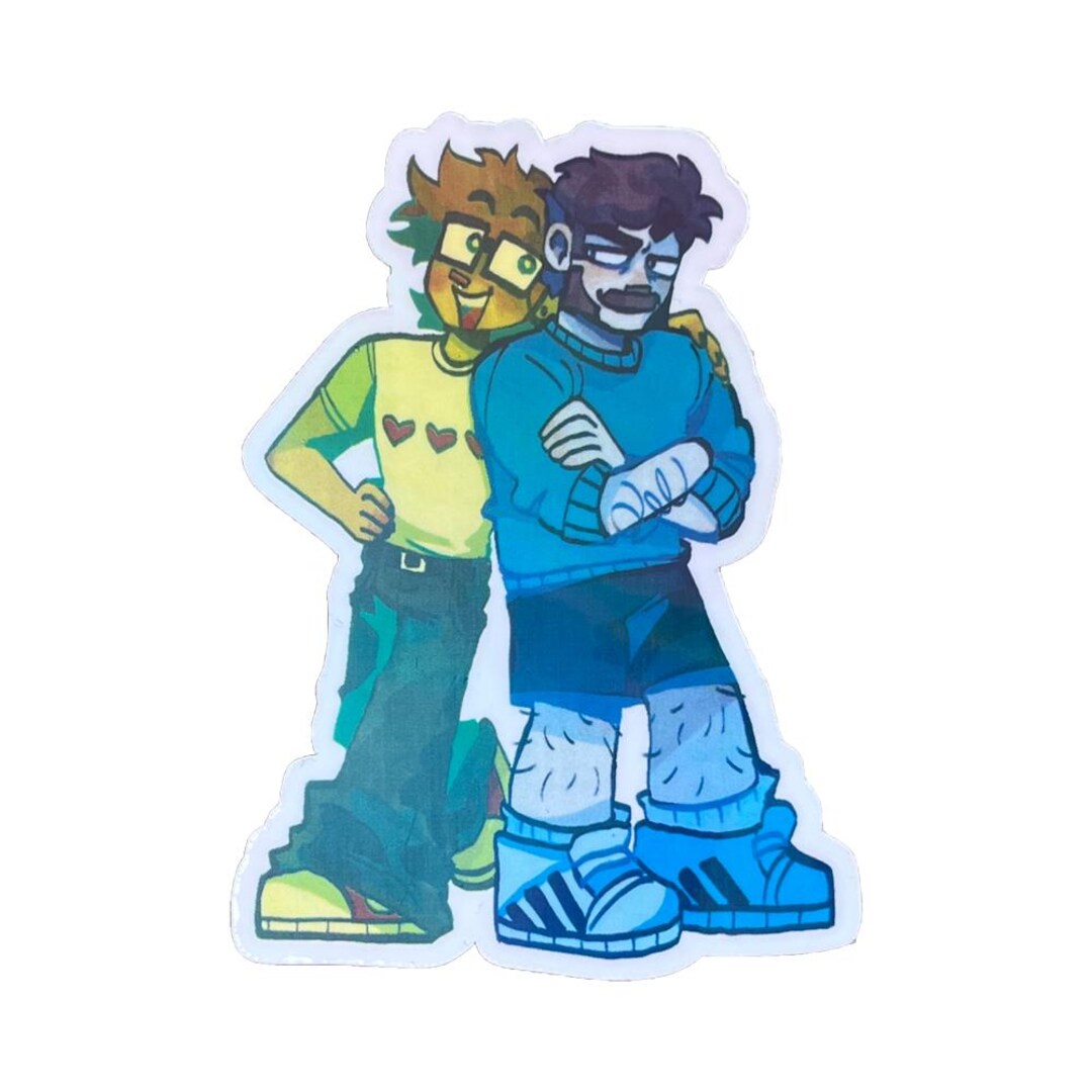 Jschlatt and Slimecicle Sticker - Etsy