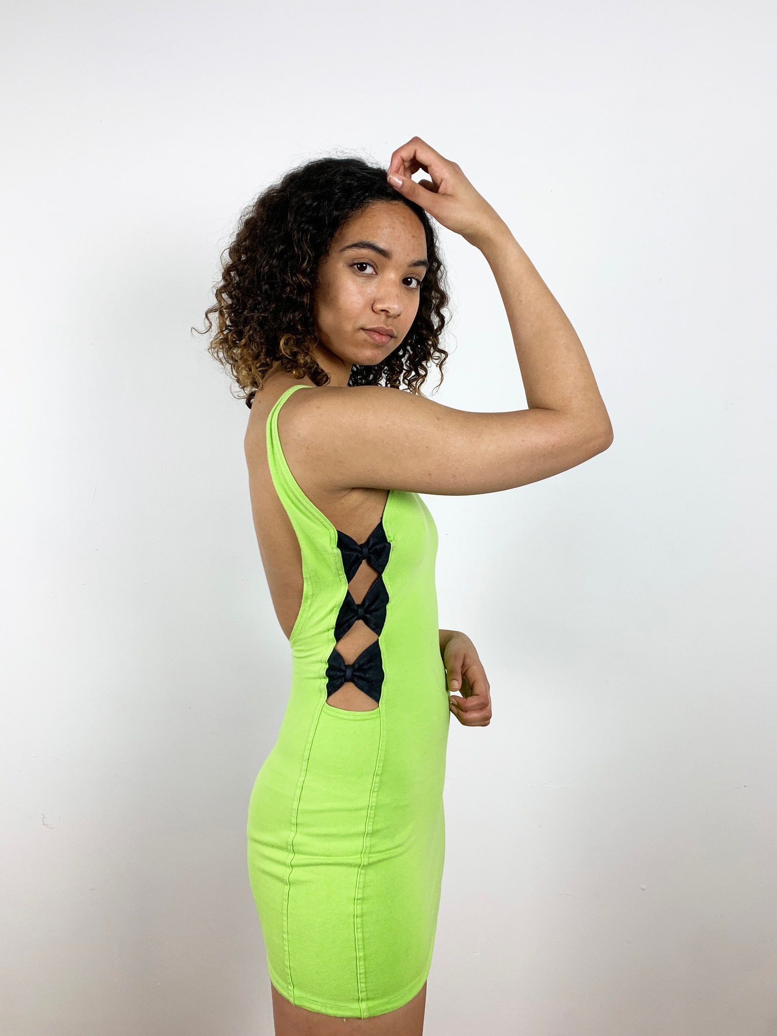 Vintage 80s 90s Bodycon Dress / 1980s 1990s Vintage Dress / - Etsy