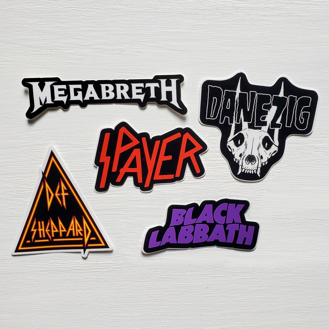 Metal Mutt Vinyl Stickers - Etsy
