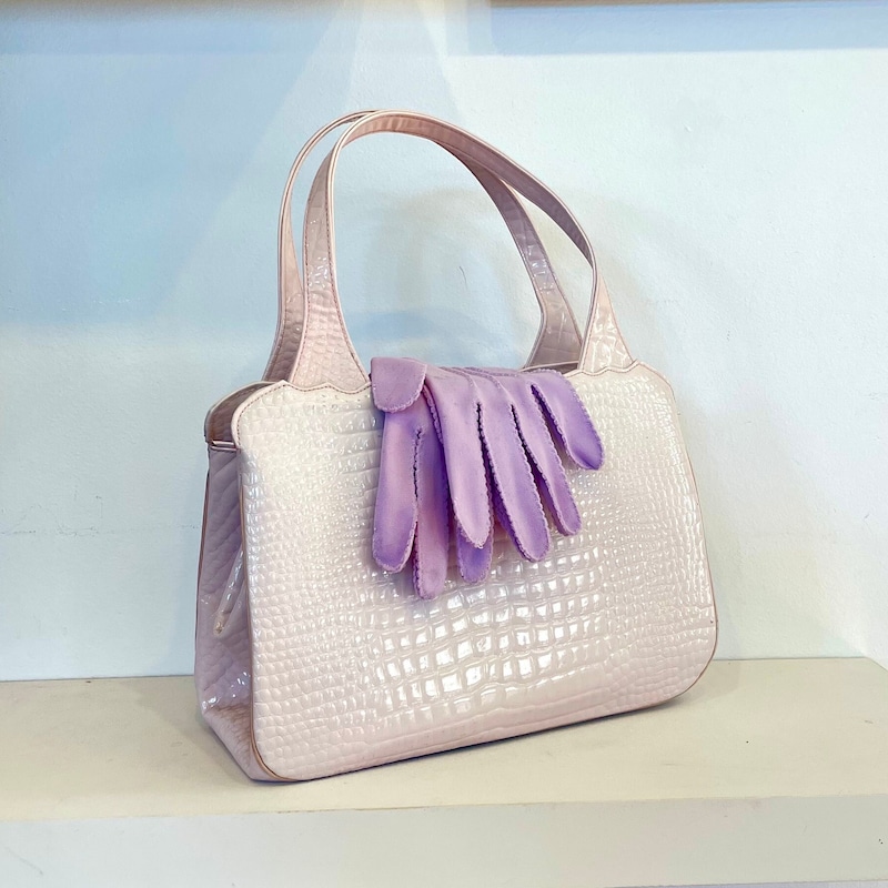 60s Croc Purse - Etsy