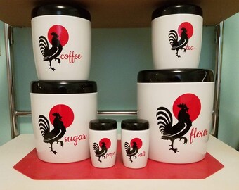 FARMHOUSE ROOSTER Rooster Lover Rooster Jar Rooster - Etsy