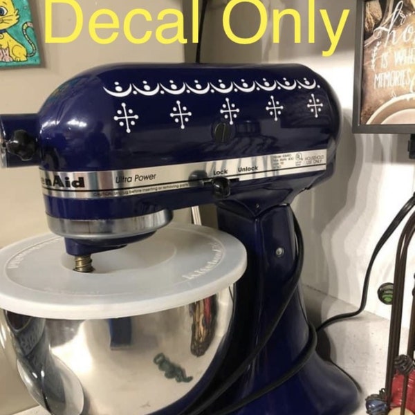Stand Mixer Decal - Etsy
