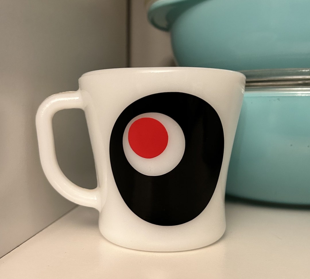 Vintage Pyrex Moon Deo Inspired Decal Mug Size Decal. Decal Only, Mug ...