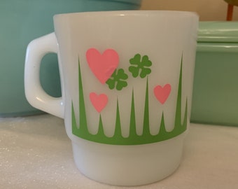 Lucky in Love Pyrex - Etsy