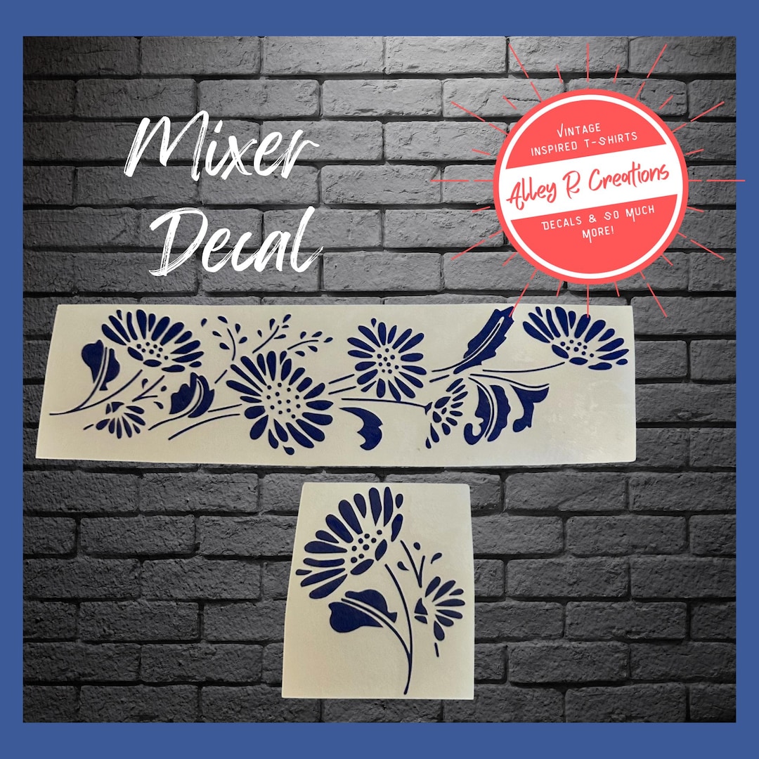 Vintage Colonial Mist Inspired Mixer Decal Decal Only Mixer is NOT ...