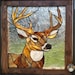 Digital Download Pattern PUN557 Deer Stained Glass Pattern Digital ...