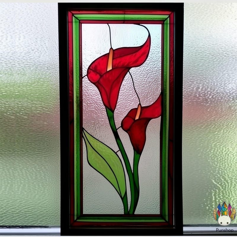 Red Calla Lilies - Etsy