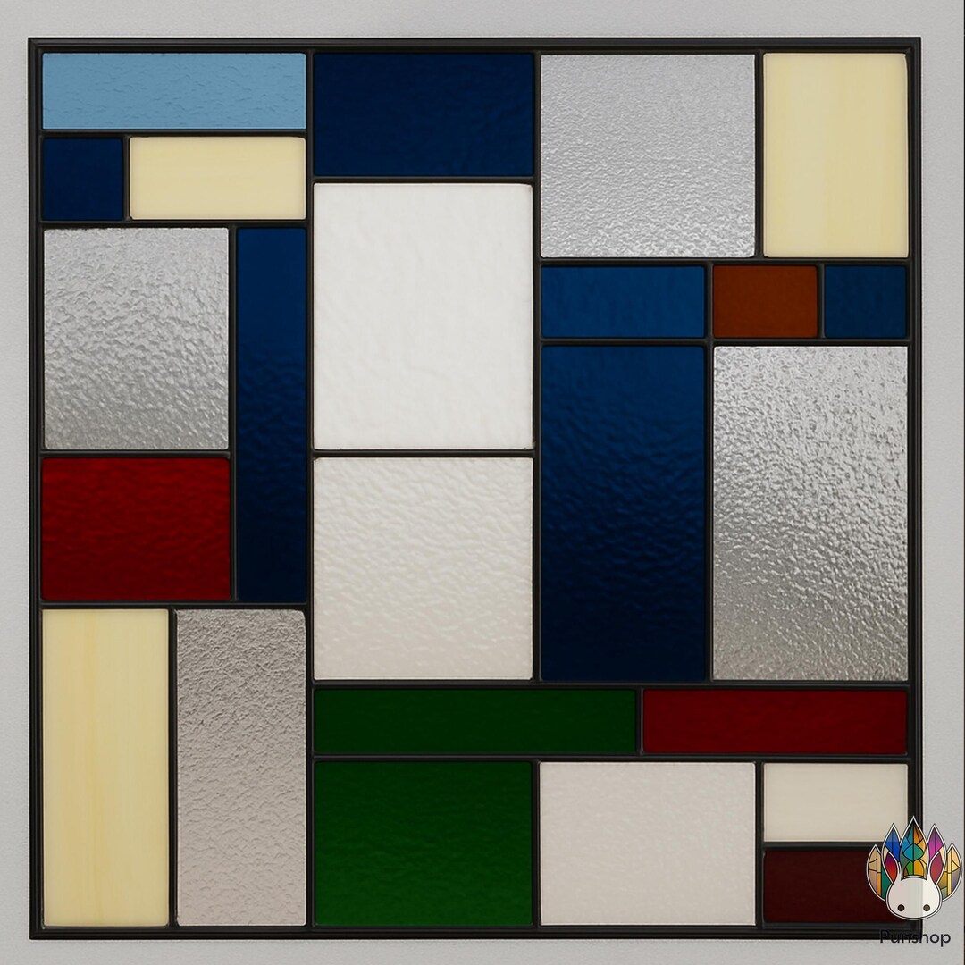 Digital Download Pattern Stained Glass Window Panels - Stained Glass ...