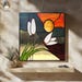 Digital Download Pattern Sunset Scene With Reeds and Lake PUN248 , Diy ...