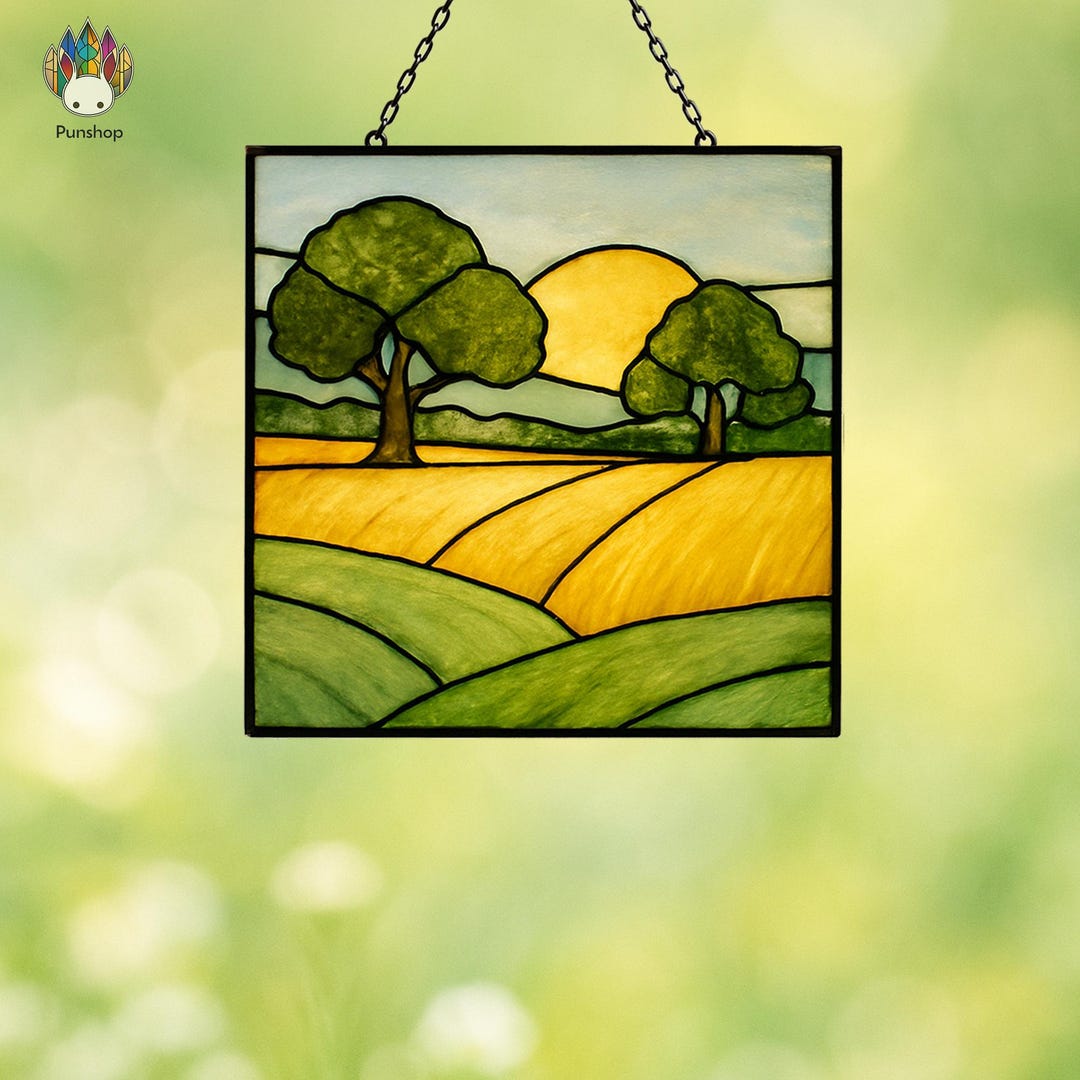 Digital Download Pattern Stained Glass Window Panels -stained Glass ...