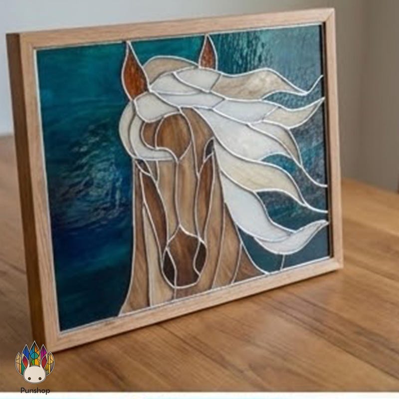 Clear Glass Horse Head - Etsy