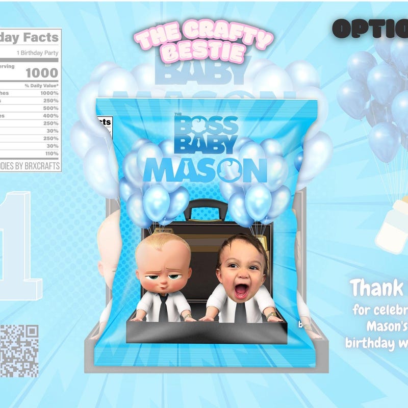Boss Baby Gift Bag - 60+ Gift Ideas for 2024