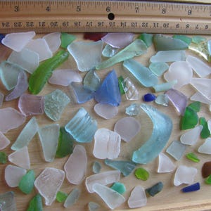 Sea Glass Collection Pastel Beach Glass Seaglass Lot Beach Decor Bulk ...