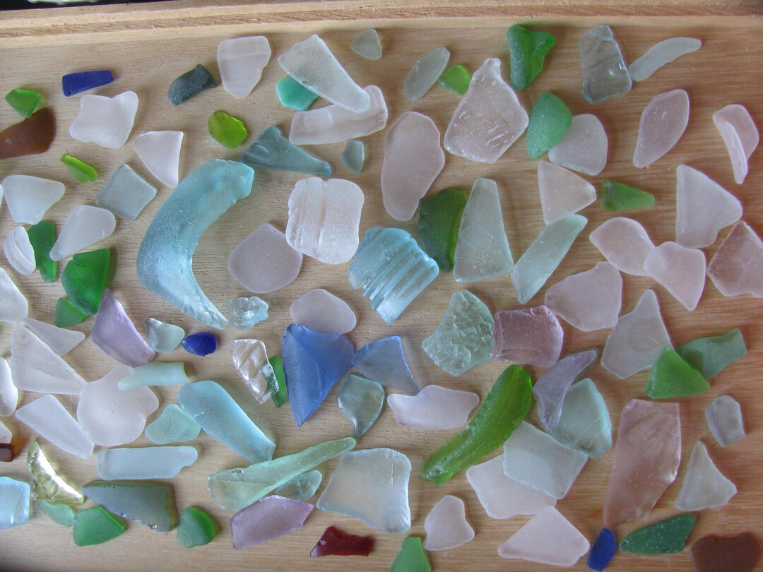 Sea Glass Collection Pastel Beach Glass Seaglass Lot Beach Decor Bulk ...