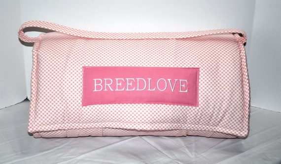 Pink Gingham Check Plaid Kids Nap Mat Personalized Preschool | Etsy