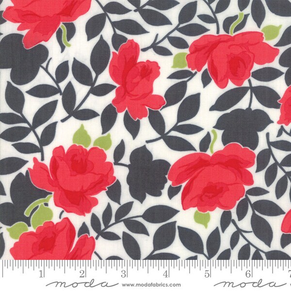 Rose Cotton Fabric - Etsy