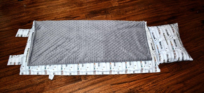 Right Track Train Tank Engine Locomotive Kids Memory Foam Nap Mat With ...