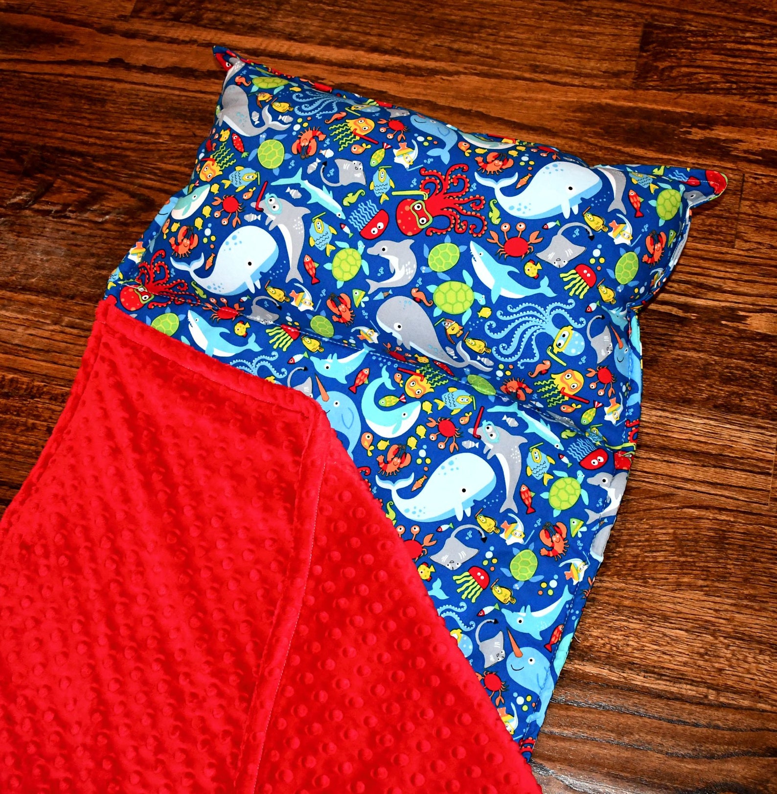 Boy Nautical Sea Life Whale Kids Nap Mat Personalized | Etsy