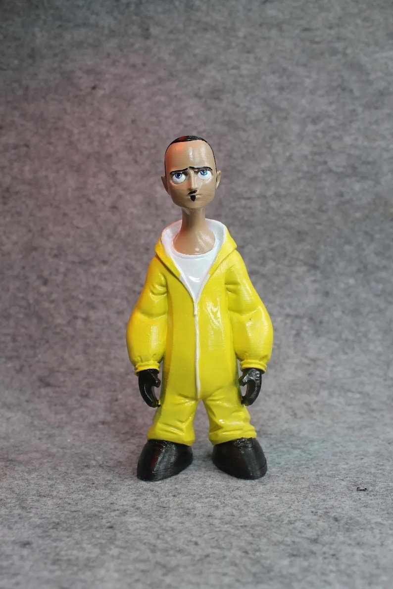 Breaking Bad Series Characters STL File for 3D Printers. Ready 3D Model ...