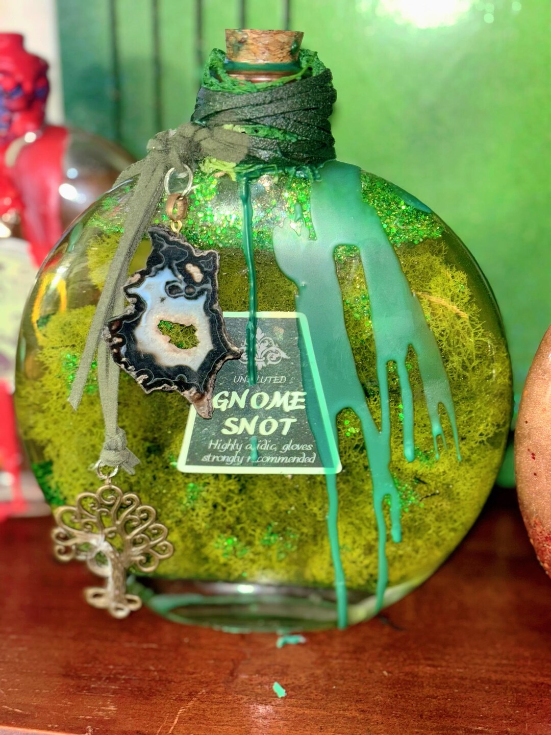 Gnome Snot Color Changing Potion Bottle - Etsy