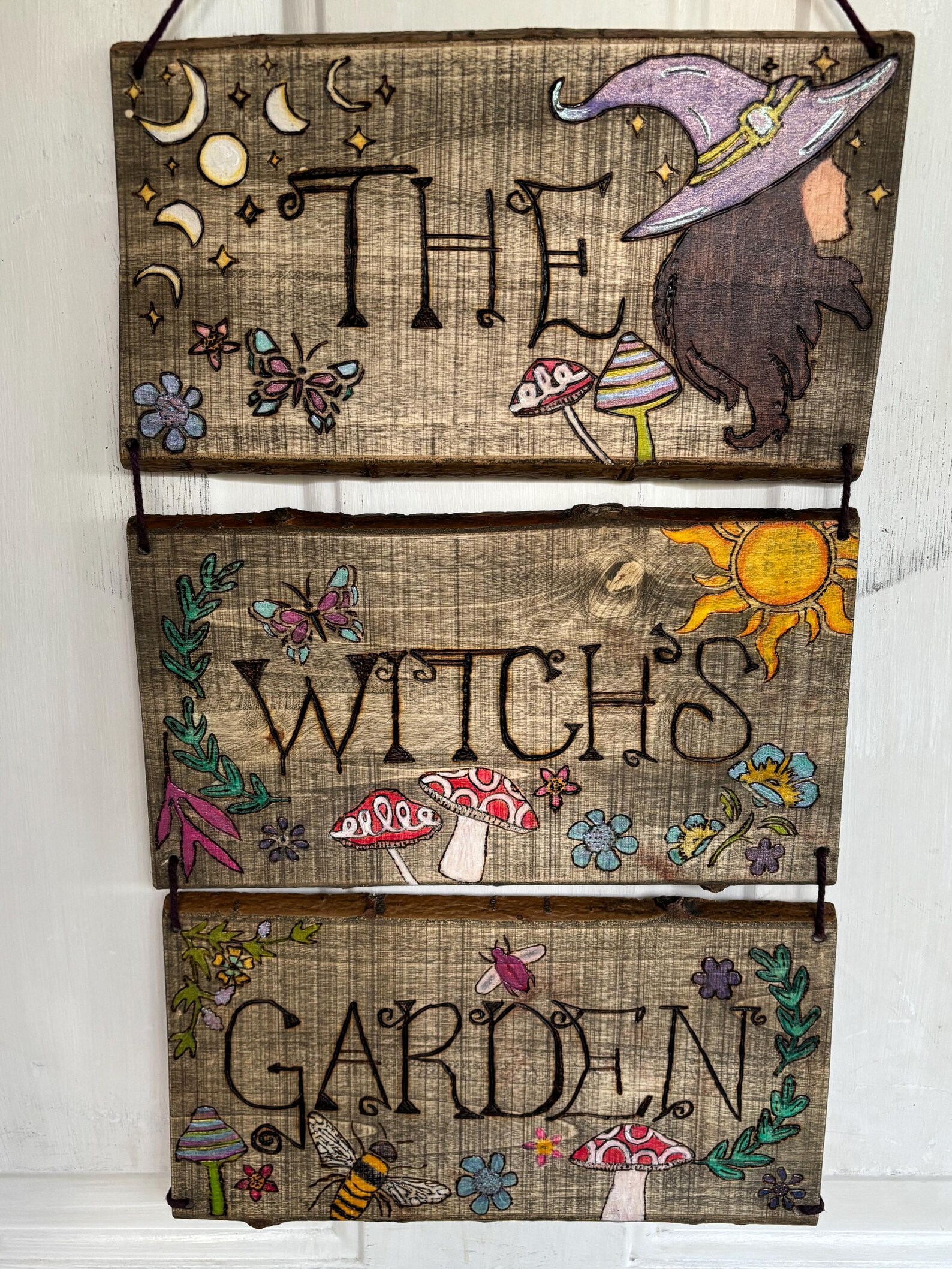 Witchy Garden Sign - Etsy