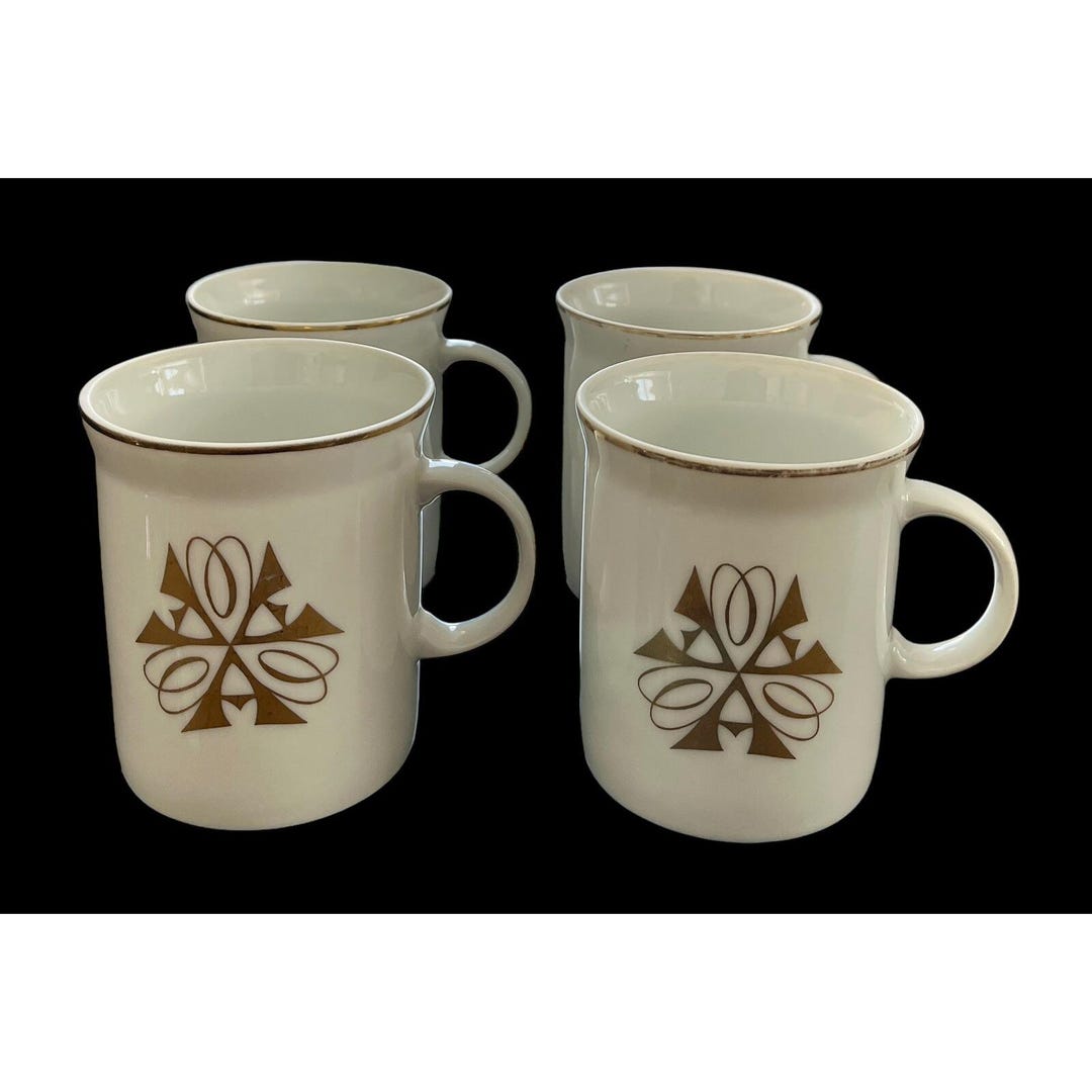 4 - TWA Trans World Airlines Vintage Ambassador Club Coffee Tea Cups by ...