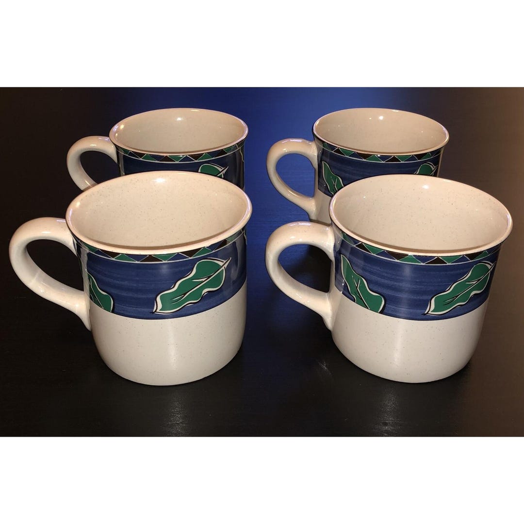 Set of 4 Christopher Stuart China Gallery SH701 Coffee Mugs Cups - Etsy