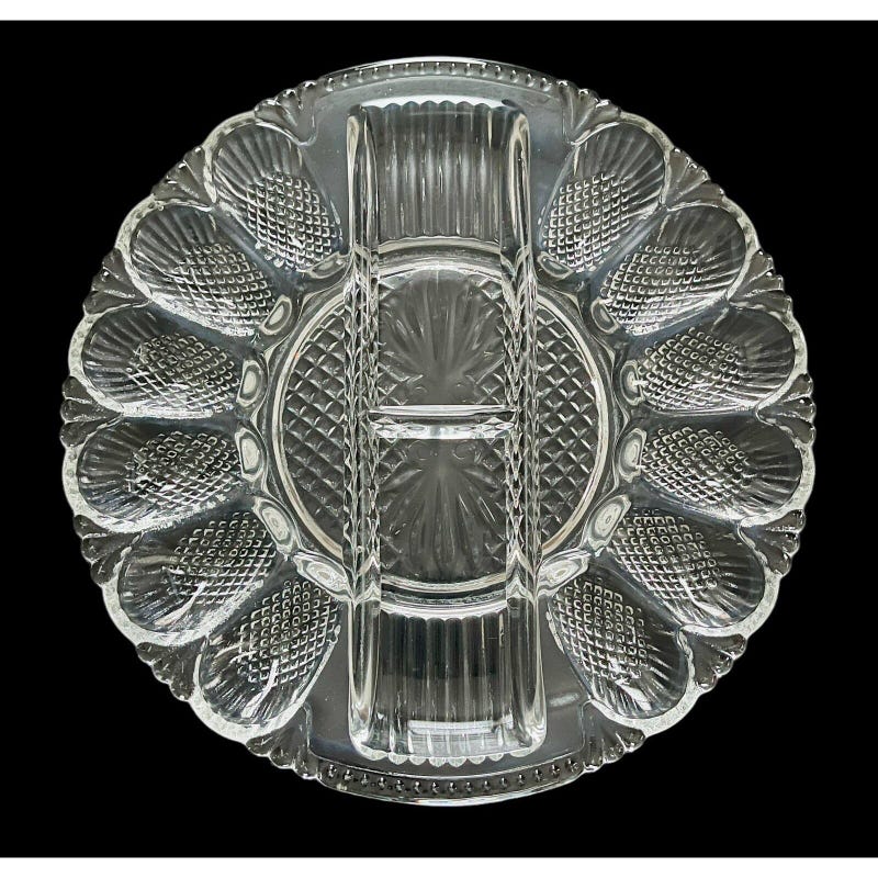 Deviled Egg Relish Plate - Etsy UK