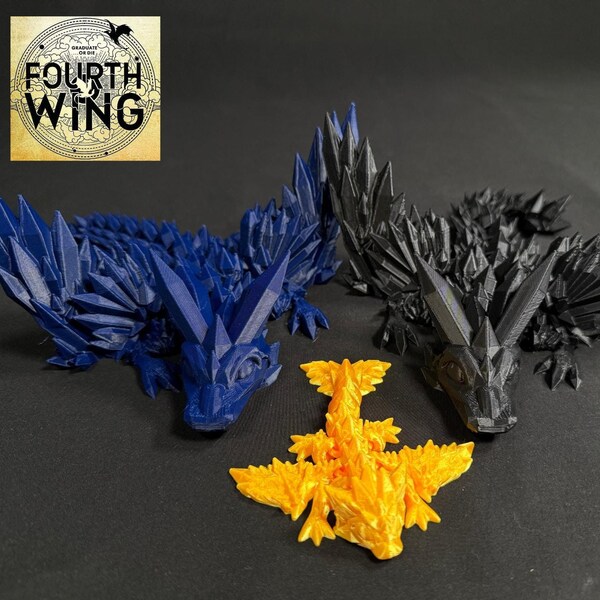 Fourth Wing Stl - Etsy