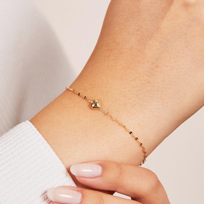 Solid Gold Bracelet - Etsy