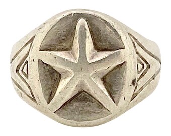 Texas Signet Ring for Men - Etsy