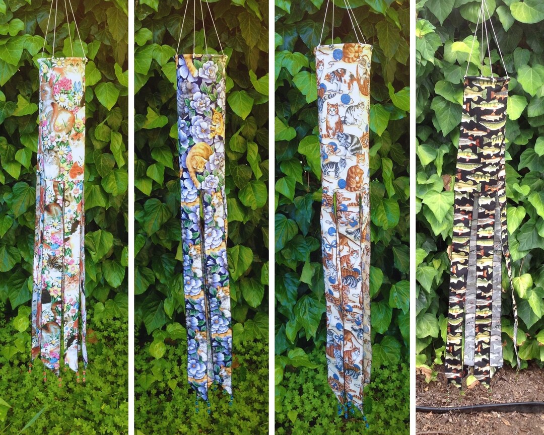 Windsock Cats - Etsy