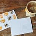 Honey, Bees, and Tea Postcard - Cute Bee Stationery, Bee Lover Gift ...