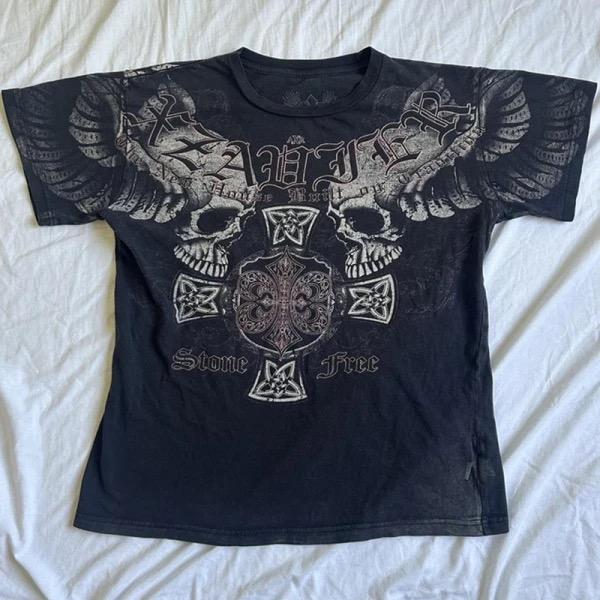 Custom Print Affliction Inspired Tee (high Quality) - Etsy