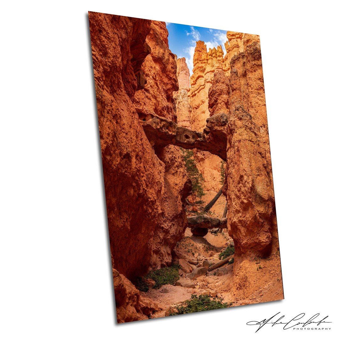 Two Bridges Bryce Canyon Print: Scenic Utah Landscape (wall Decor) - Etsy