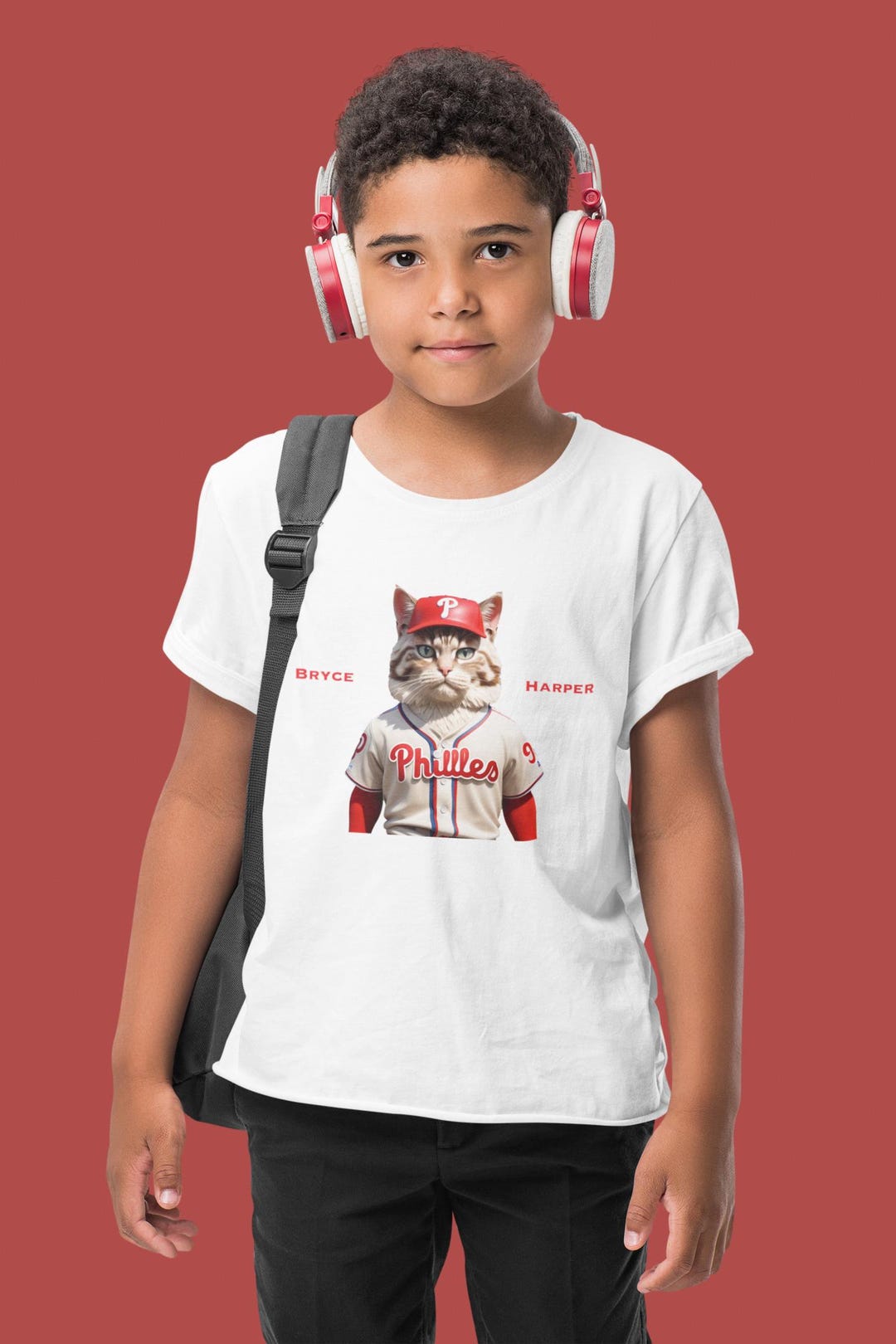 Bryce Harper Kids Cat Superstar Premium T-shirt - Etsy