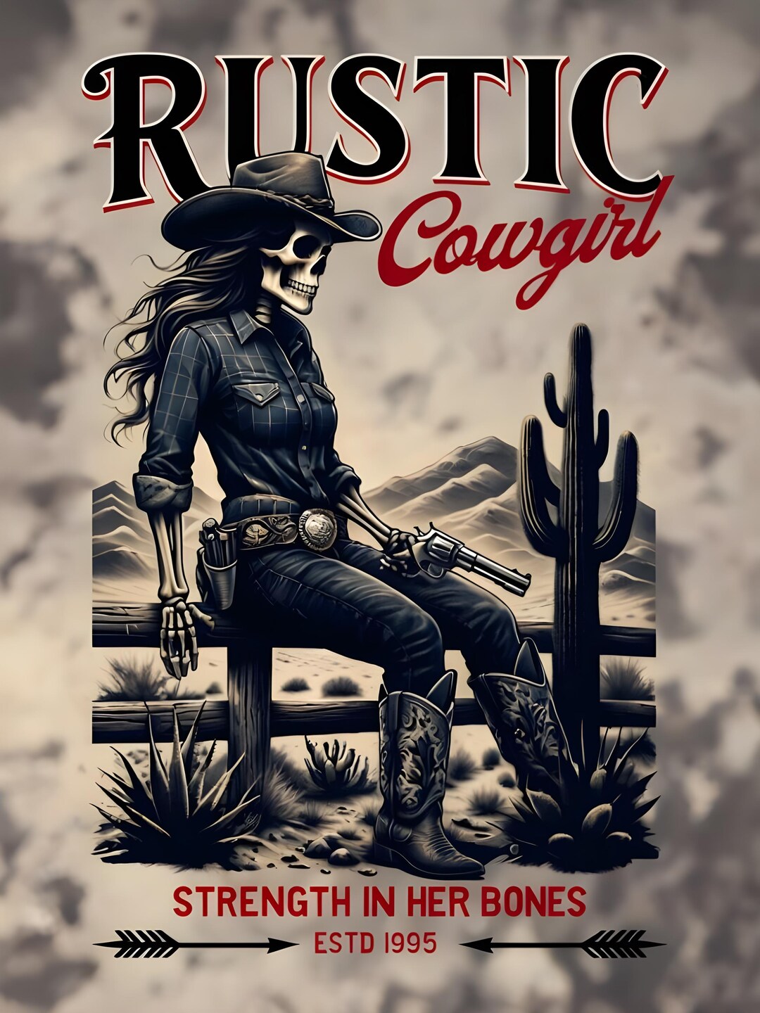 Cowgirlart Work, Vintage Style Poster, Wall Art, Western Style Print ...