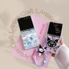 Samsung Galaxy Z Flip Cover Screen Wallpaper - Cute Sticker Gamer (blue ...