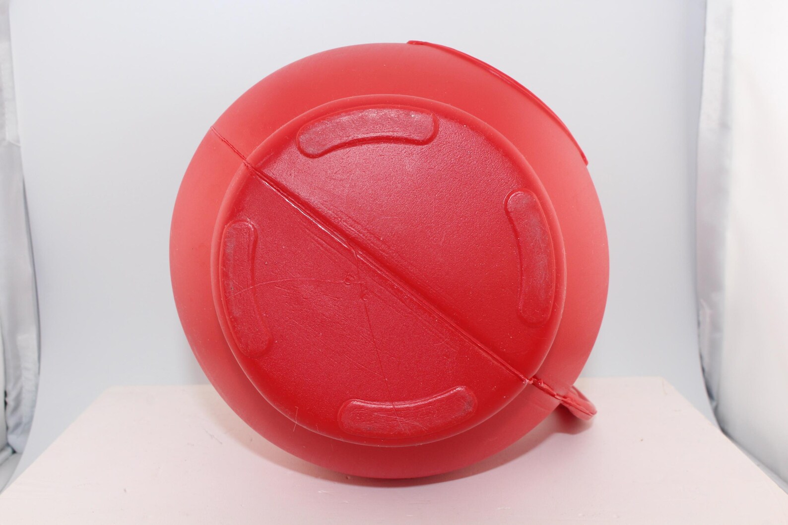 1984 Red Kool-aid Promotional Plastic Pitcher and 4 Matching Cups Mugs ...