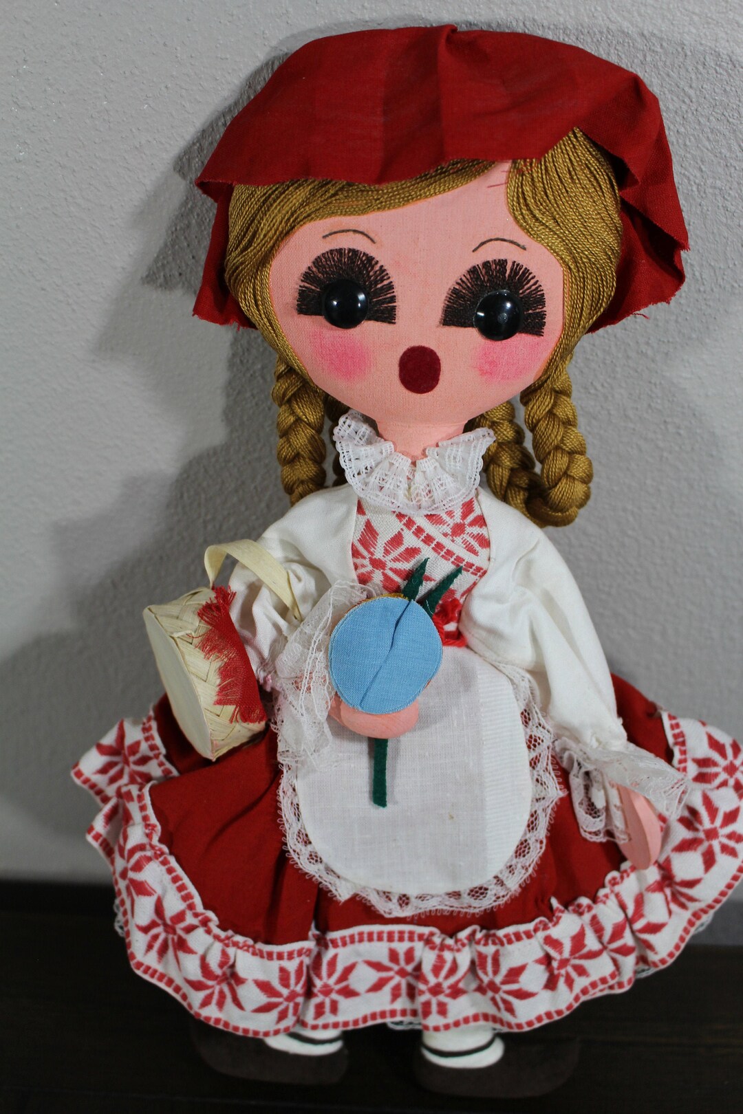 Vintage Eastern European Folk Art Doll Handmade - Etsy