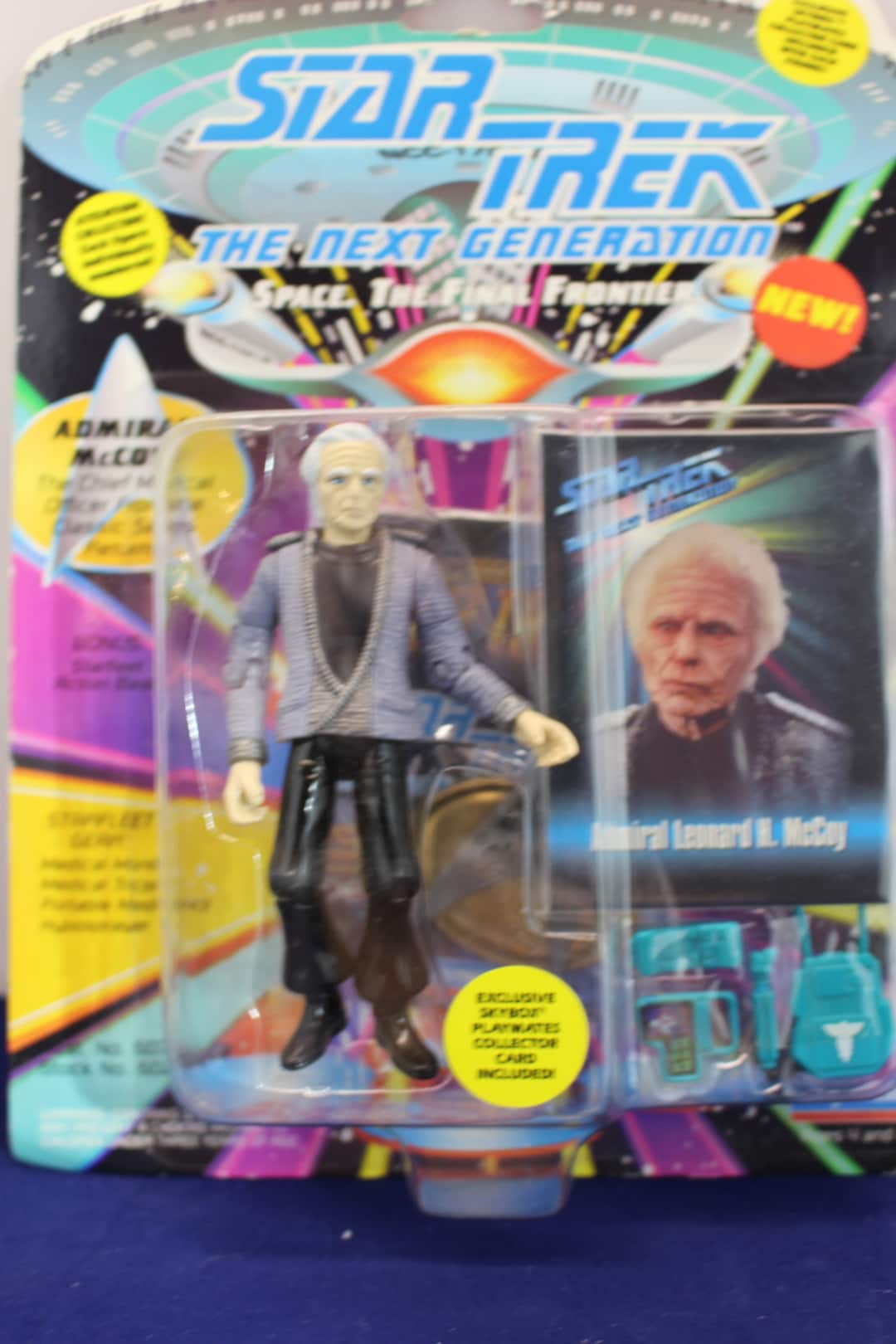 Star Trek Admiral Mccoy Action Figure the Next Generation Playmates ...