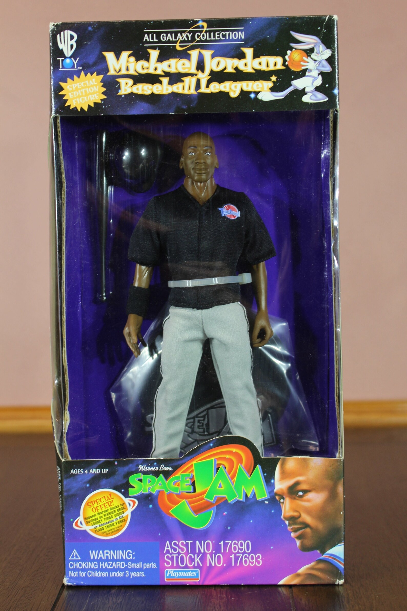 Michael Jordan space Jam Baseball Leaguer Action - Etsy