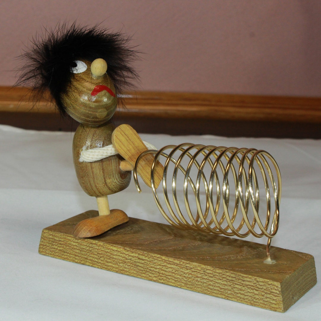 Vintage Viking Hand Made Office Accessory Letter Holder Made in Japan ...