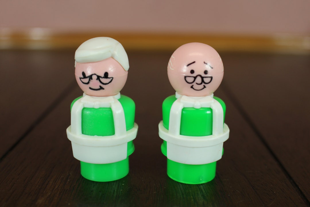 Vintage Fisher Price Little People Sesame Street Mr. and Mrs. Hooper - Etsy
