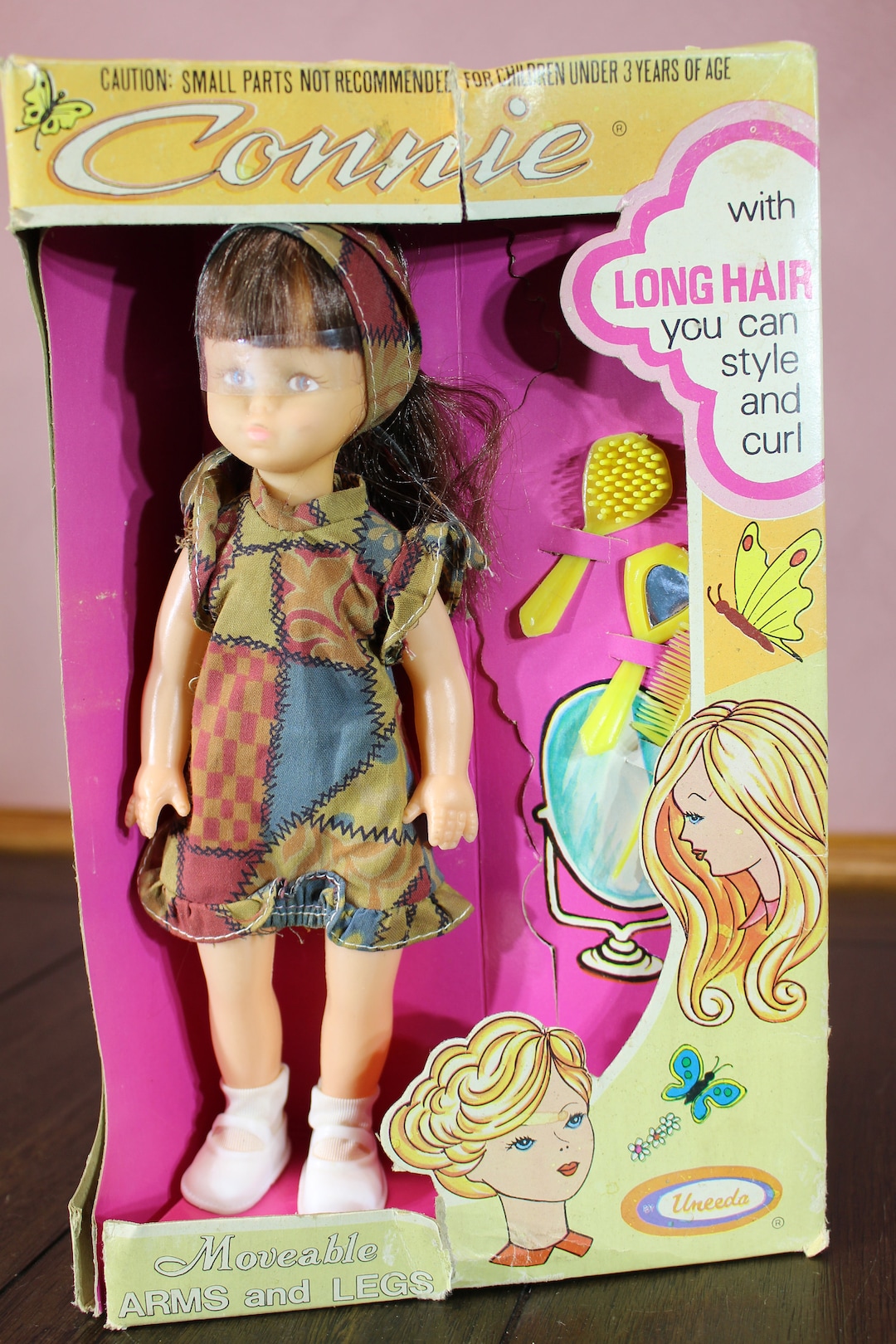 Vintage Connie Doll by Uneeda Made in British Crown Colony of Hong Kong ...