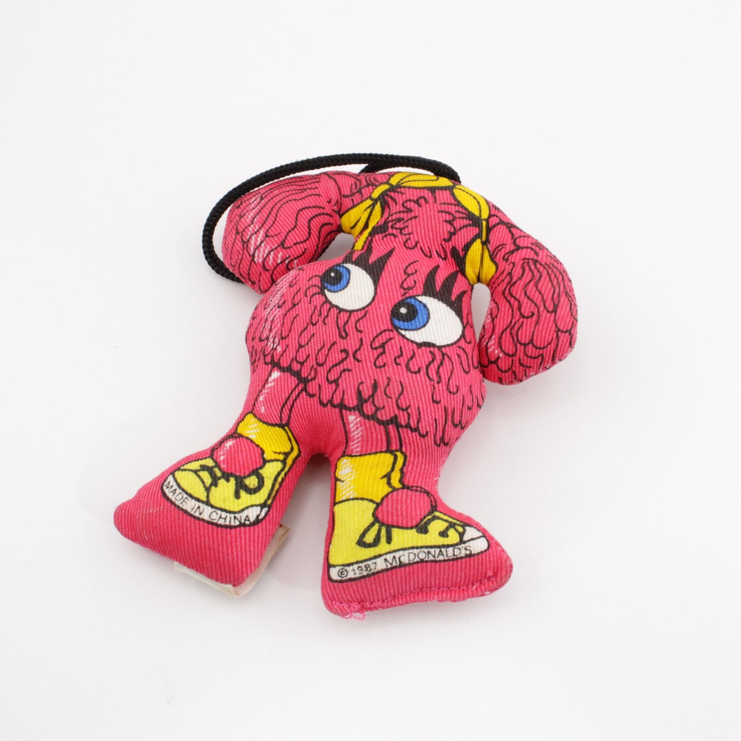 1987 Mcdonald's Pink Fry Girl Hanging Stuffed Pillow Ornament Doll Toy ...